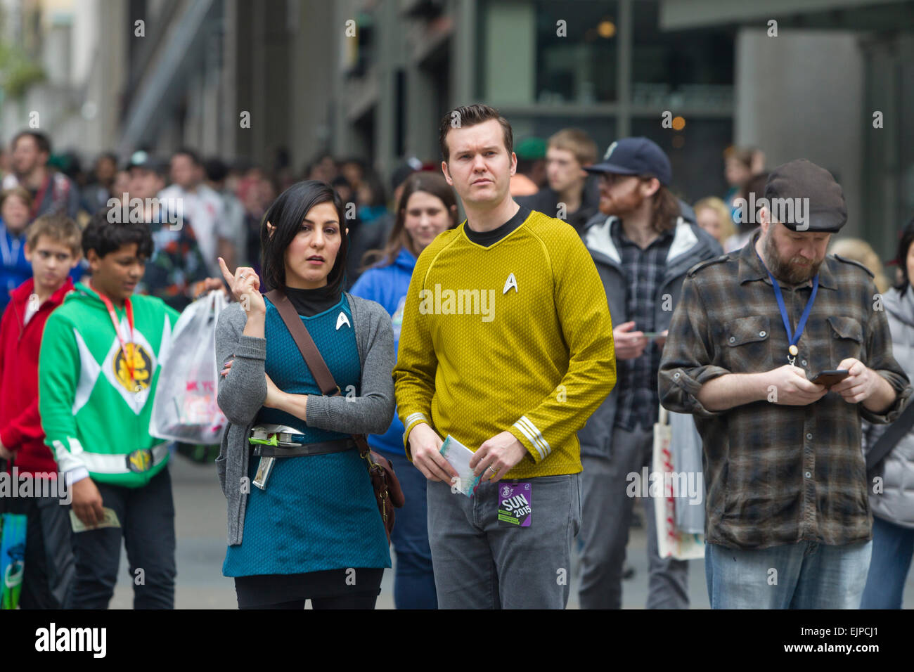 Seattle, Washington, USA. 29th March, 2015. Emerald City Comicon ...