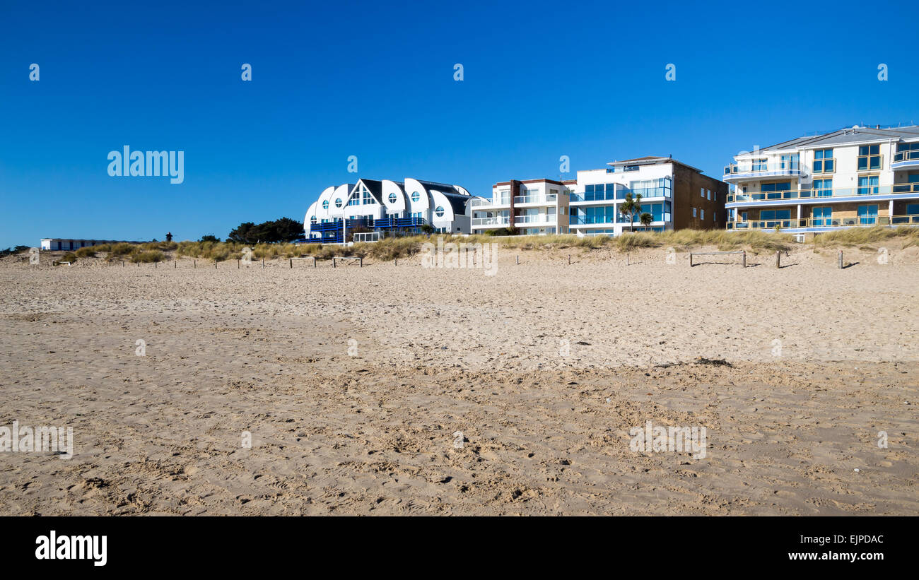 Beautiful golden sandy beach sandbanks hi-res stock photography and ...