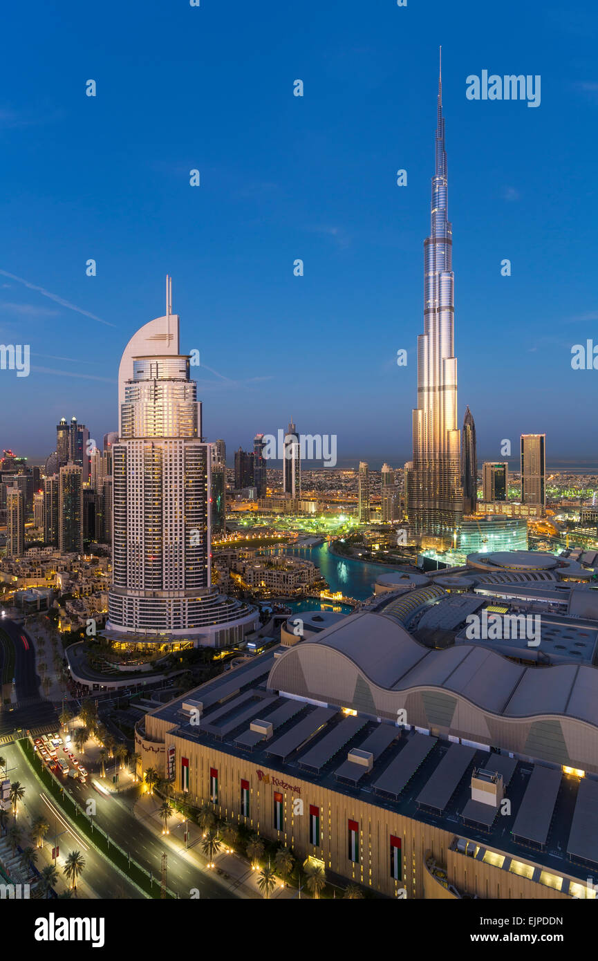 Burj khalifa dubai view hi-res stock photography and images - Alamy