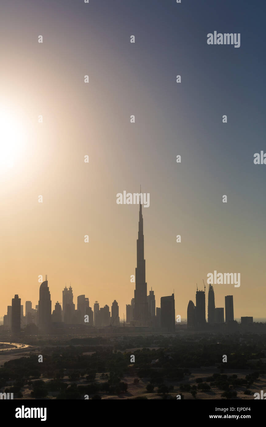 Dubai, United Arab Emirates, Burj Khalifa, modern architecture and ...