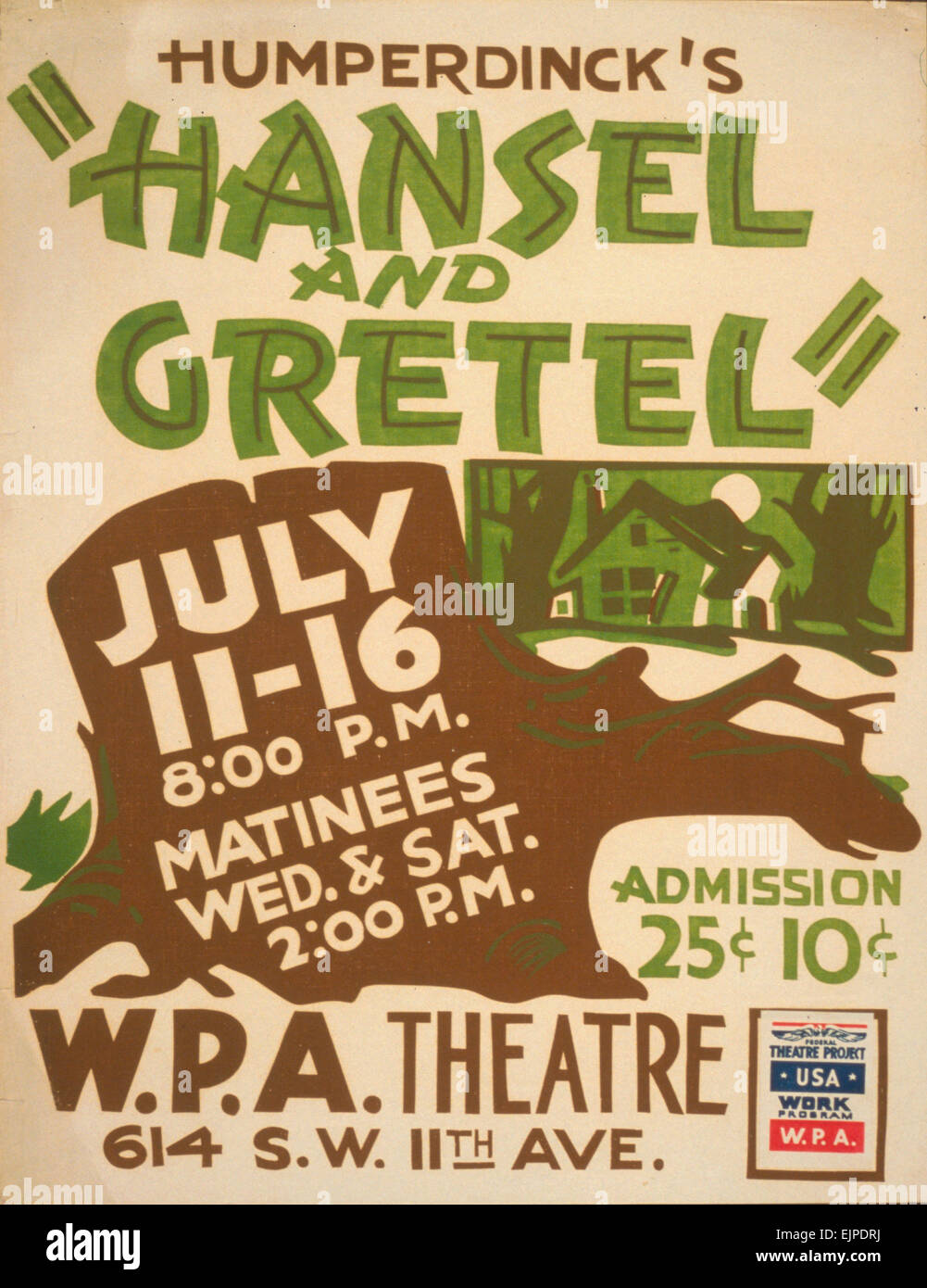 Theater posters by the Work Projects Administration (WPA) produced ...