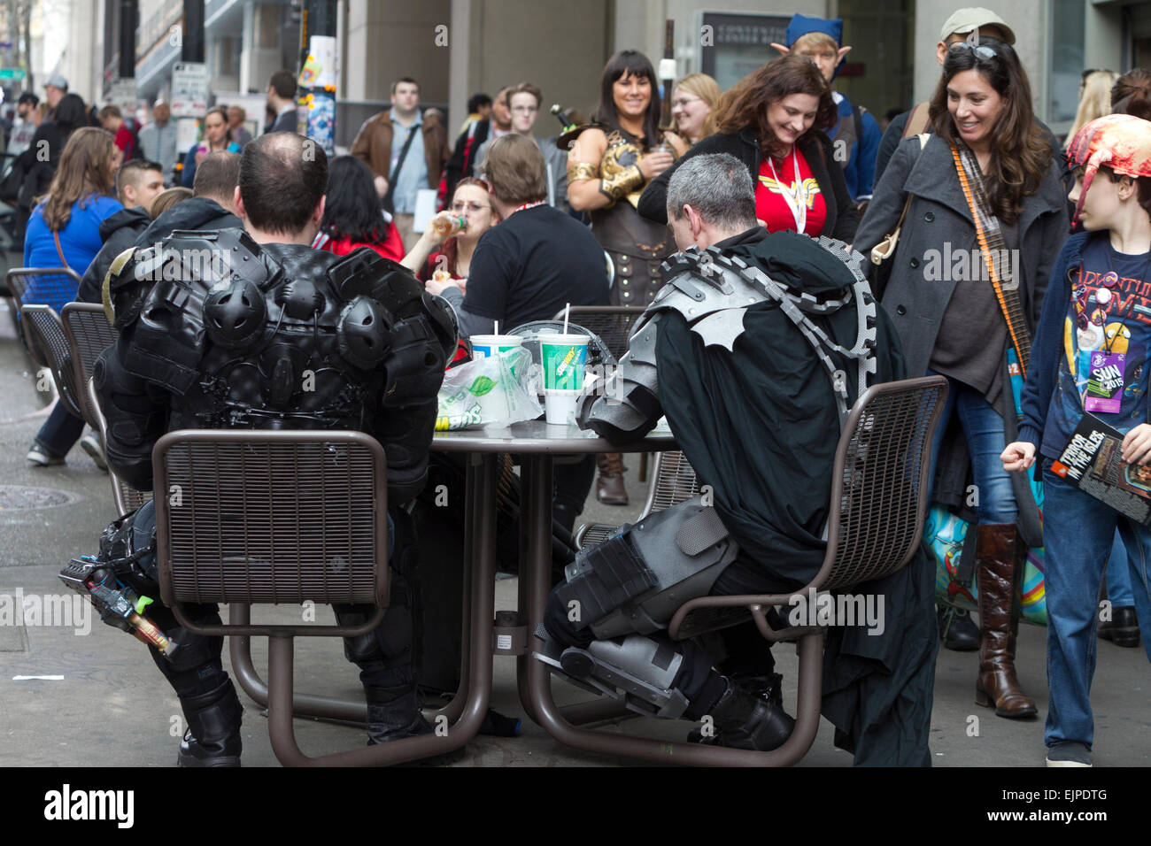 Comicon crowd hi-res stock photography and images - Alamy