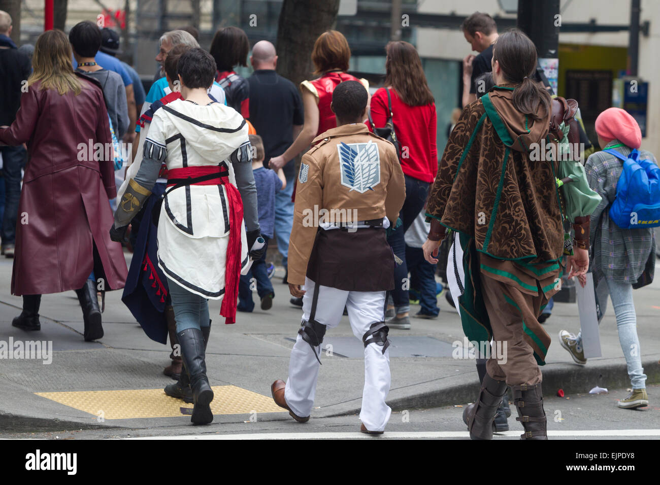 Emerald City Comicon Conference, Washington Trade and Convention Center ...