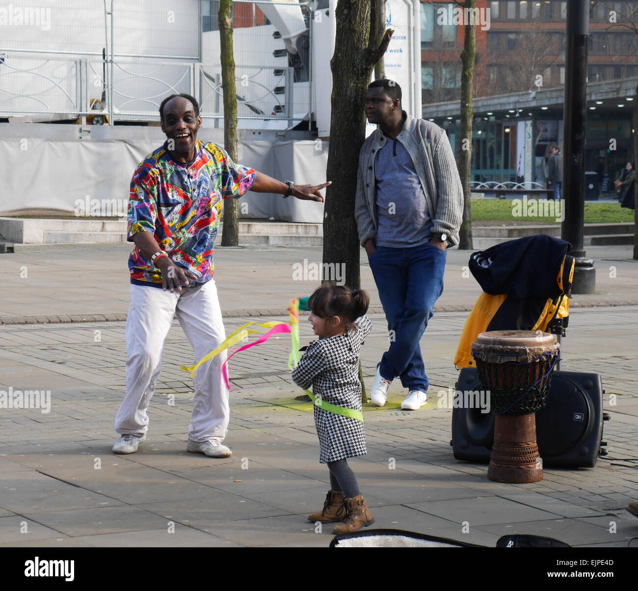 Manchester performer hi-res stock photography and images - Alamy