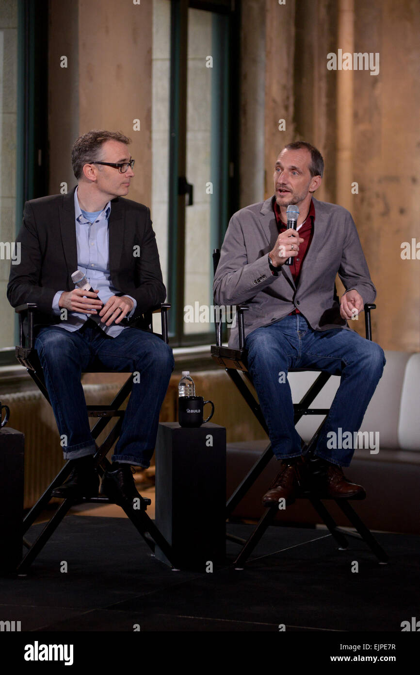 AOL's 'BUILD' speaker series - 'The Box Trolls' Featuring: Graham ...
