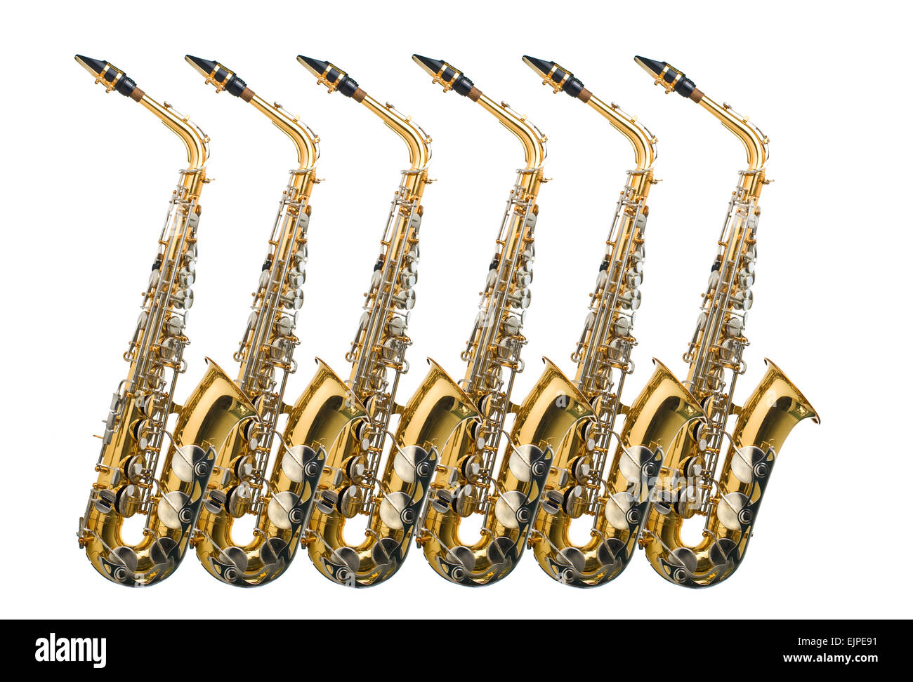 Saxophone cutout Cut Out Stock Images & Pictures - Alamy