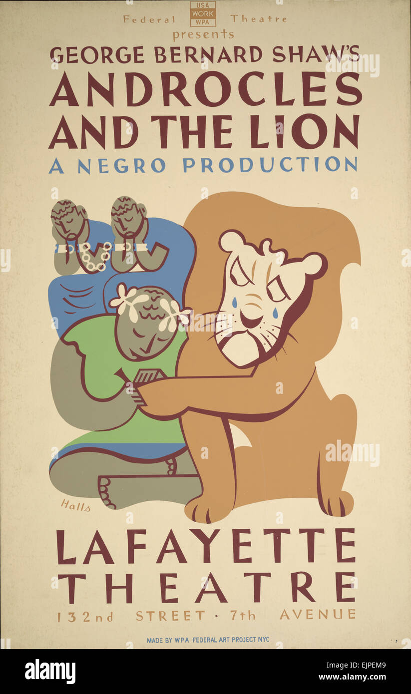 Theater posters by the Work Projects Administration (WPA) produced ...