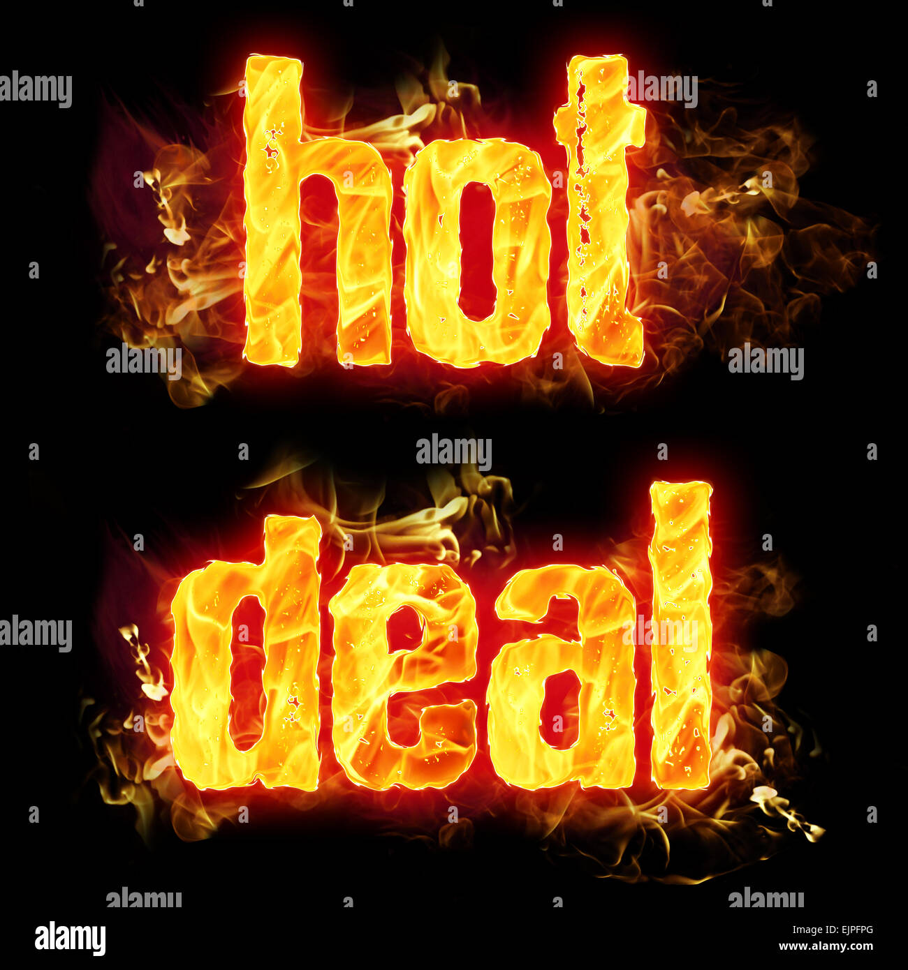 Flaming text hi-res stock photography and images - Alamy