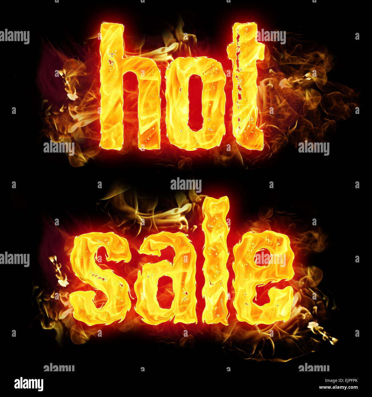Flame fire word text hi-res stock photography and images - Alamy
