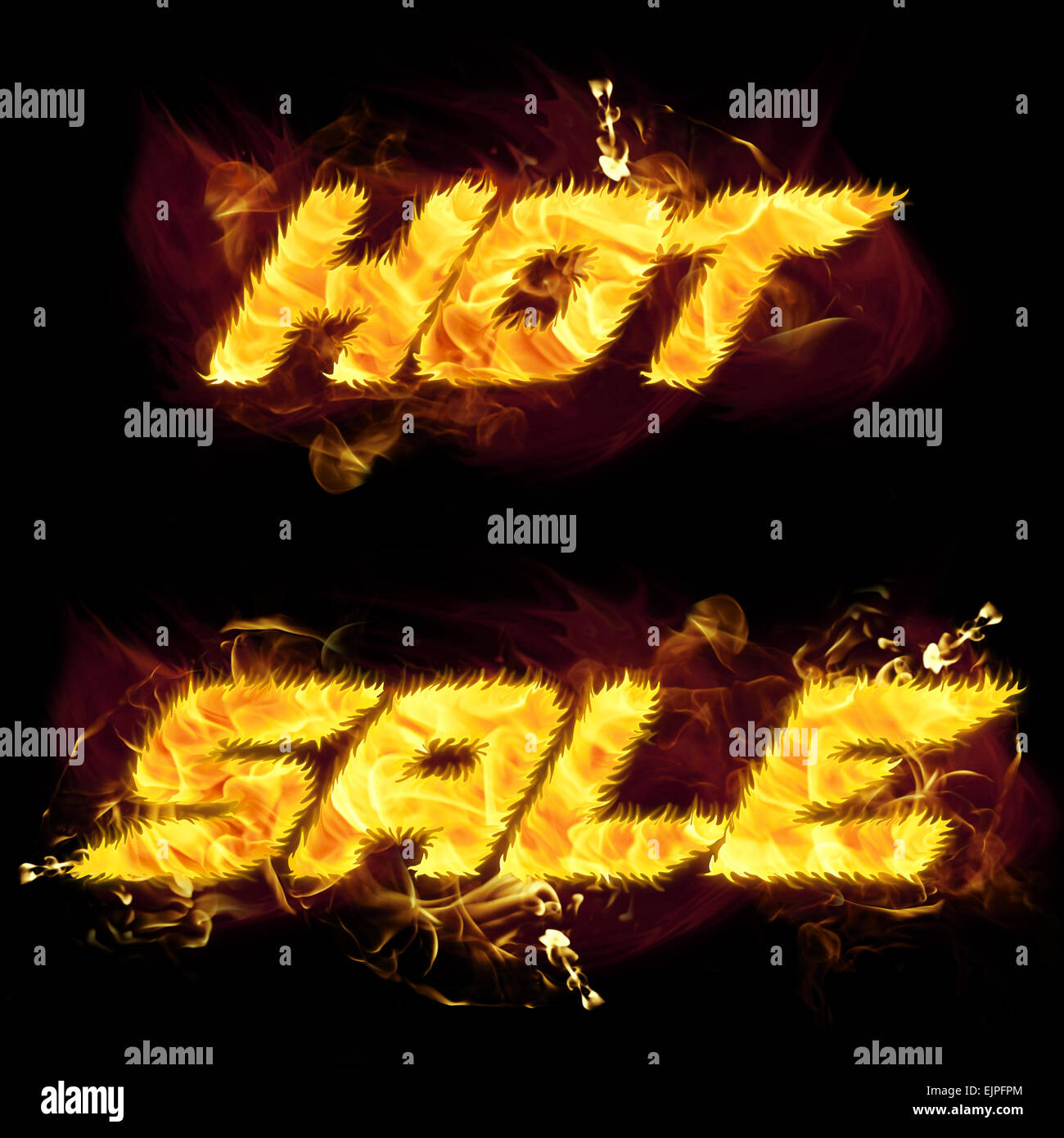 Flame Fire Word Text High Resolution Stock Photography and Images - Alamy