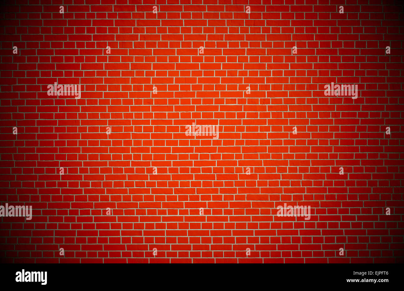 Red brick wall background on sunny summer day Stock Photo - Alamy