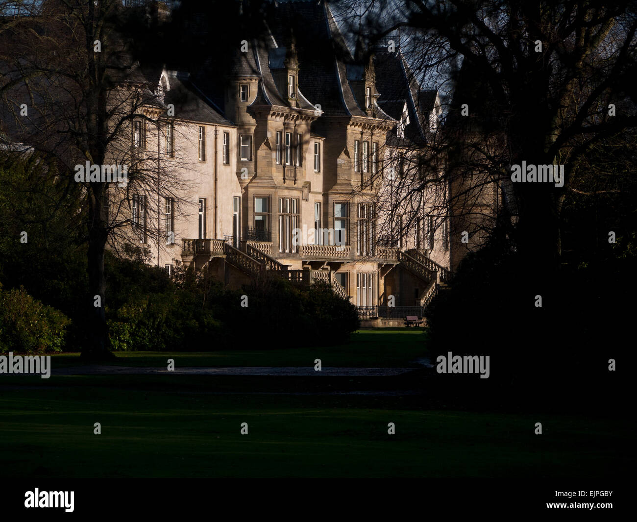 Callendar House in Falkirk Stock Photo - Alamy