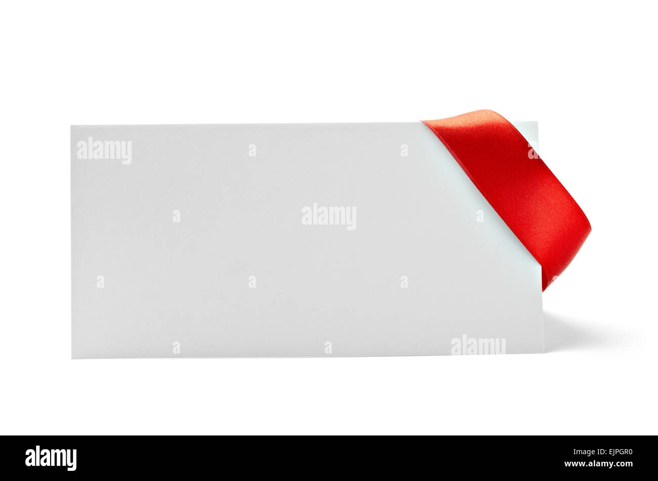 invitation note bow ribbon Stock Photo - Alamy