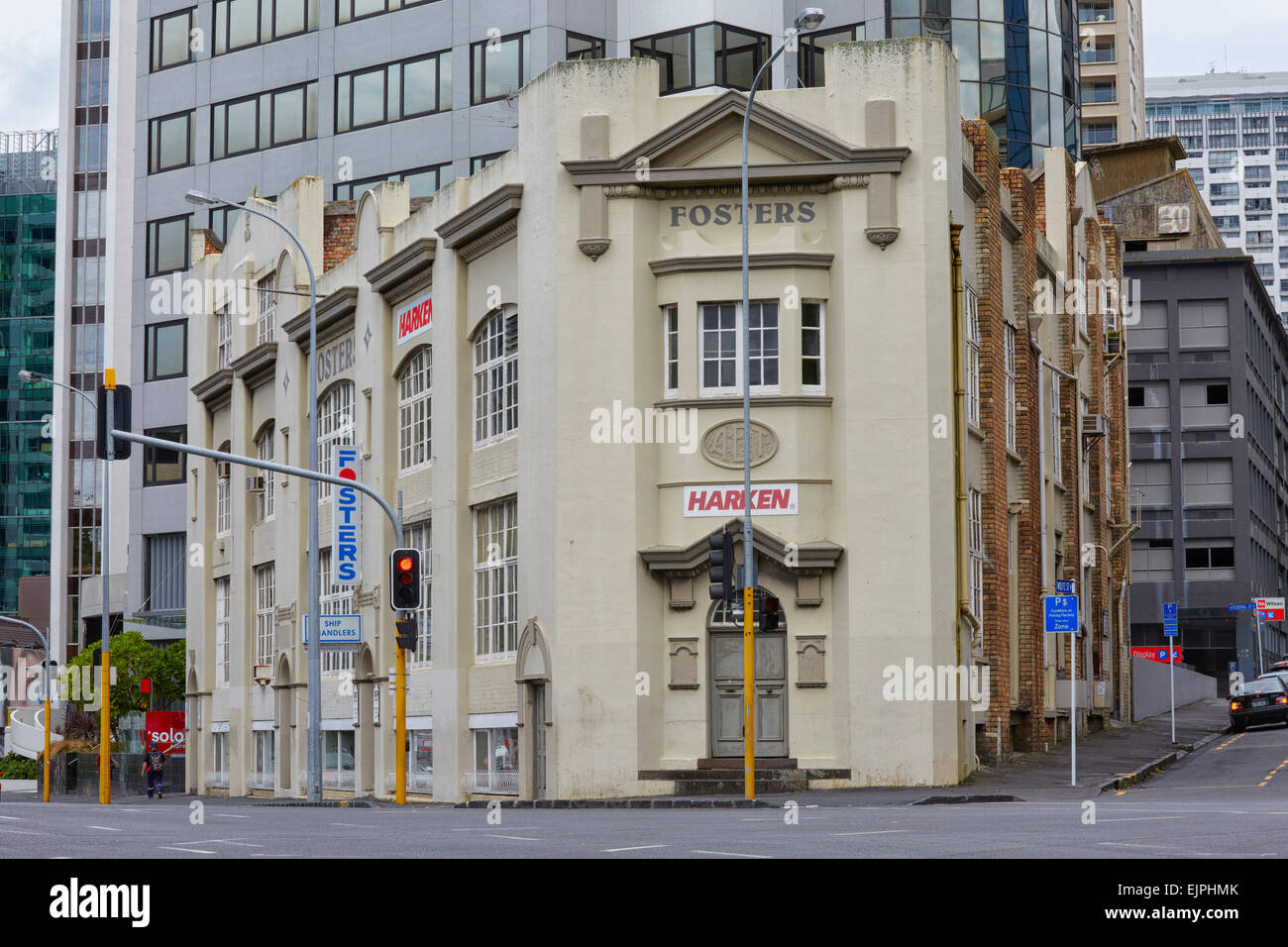 Fosters Harken Building, Auckland, New Zealand Stock Photo - Alamy