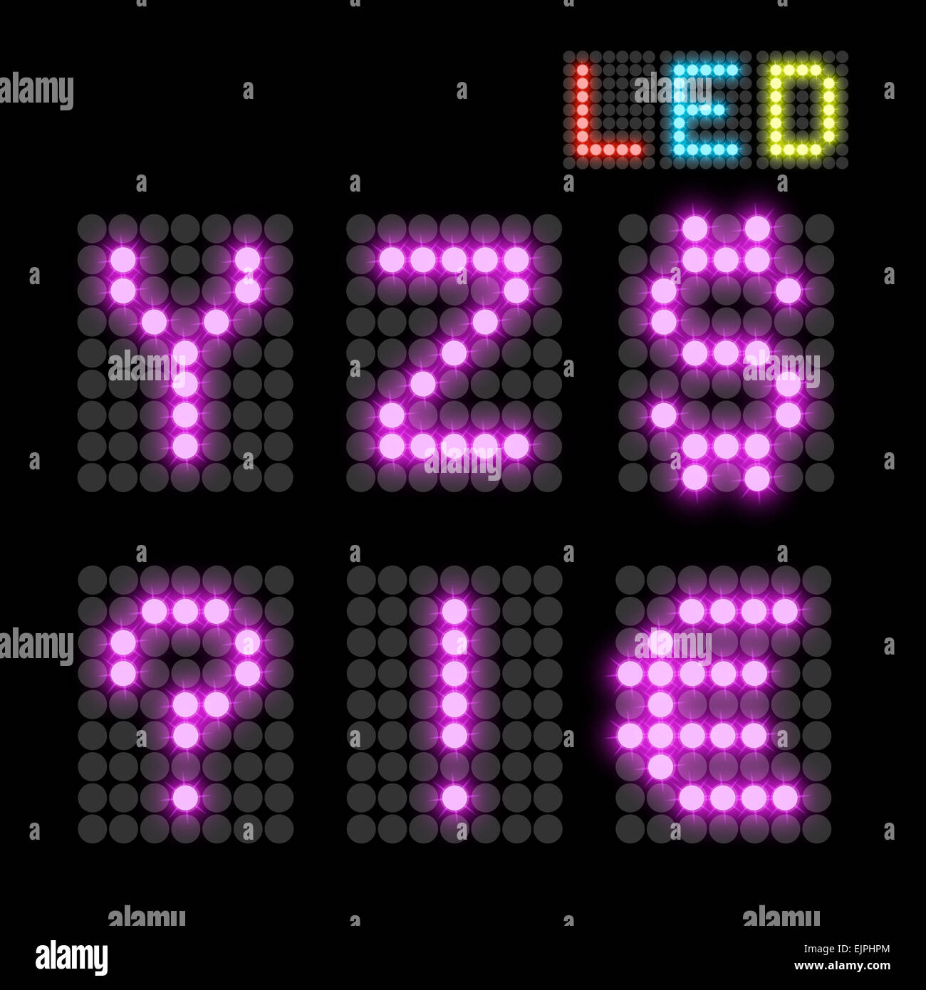 Glitter alphabet hi-res stock photography and images - Alamy