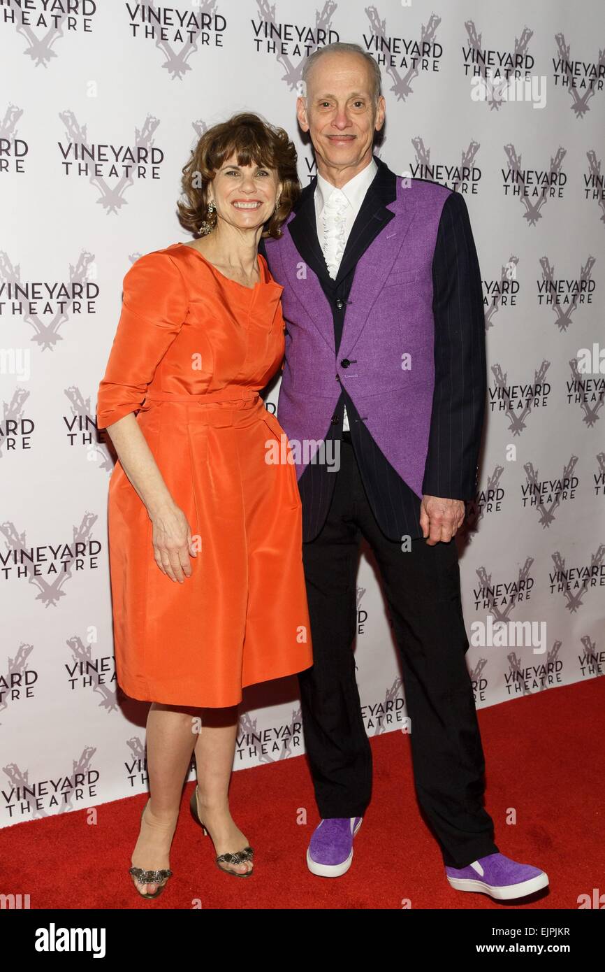 New York, NY, USA. 30th Mar, 2015. Margo Lion, John Waters at arrivals ...