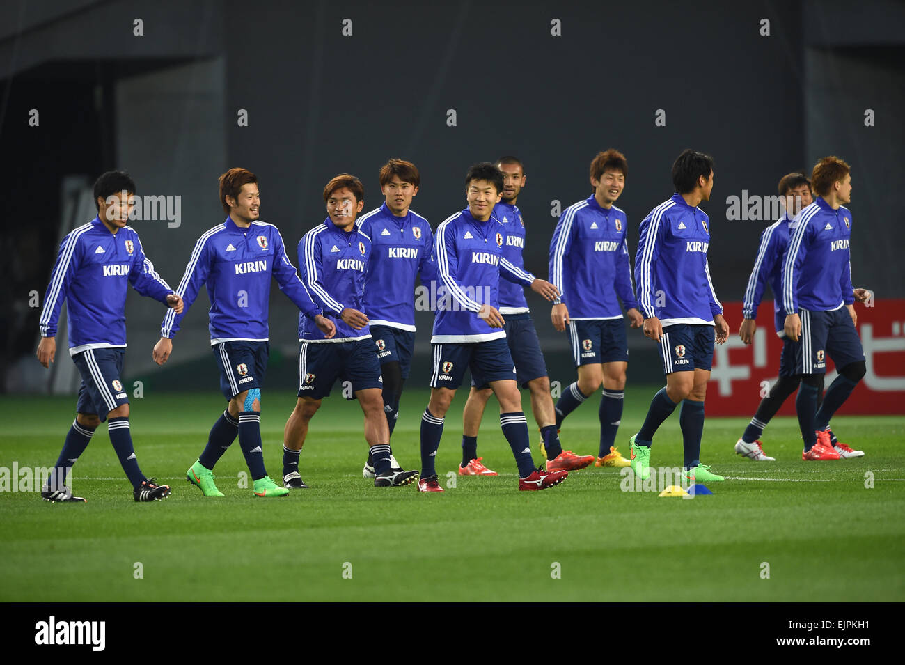 Tokyo, Japan. 30th Mar, 2015. Japan team group (JPN) Football/Soccer ...