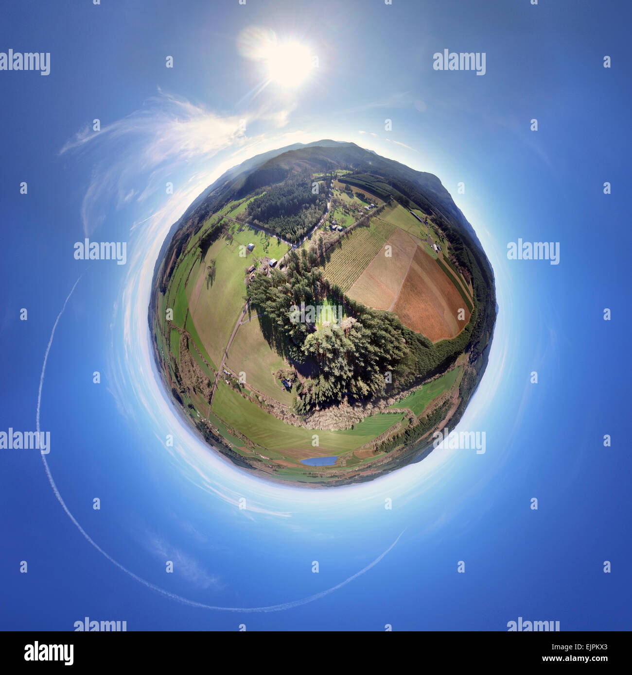 Round planet hi-res stock photography and images - Alamy