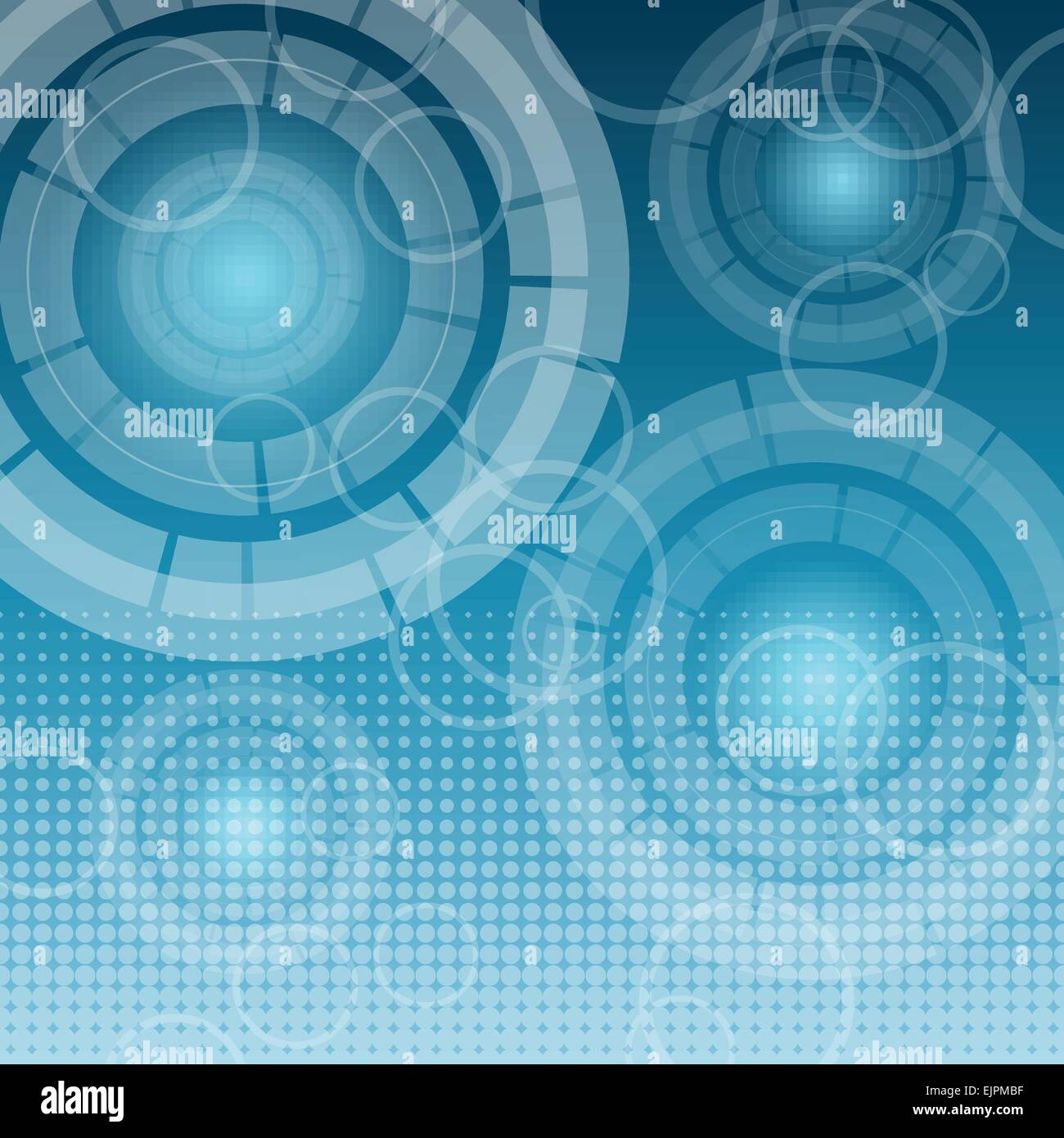 Abstract technology background blue Stock Vector Images - Alamy