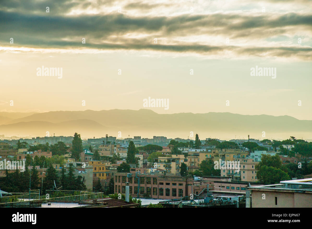 Cityscape of Rome Stock Photo - Alamy