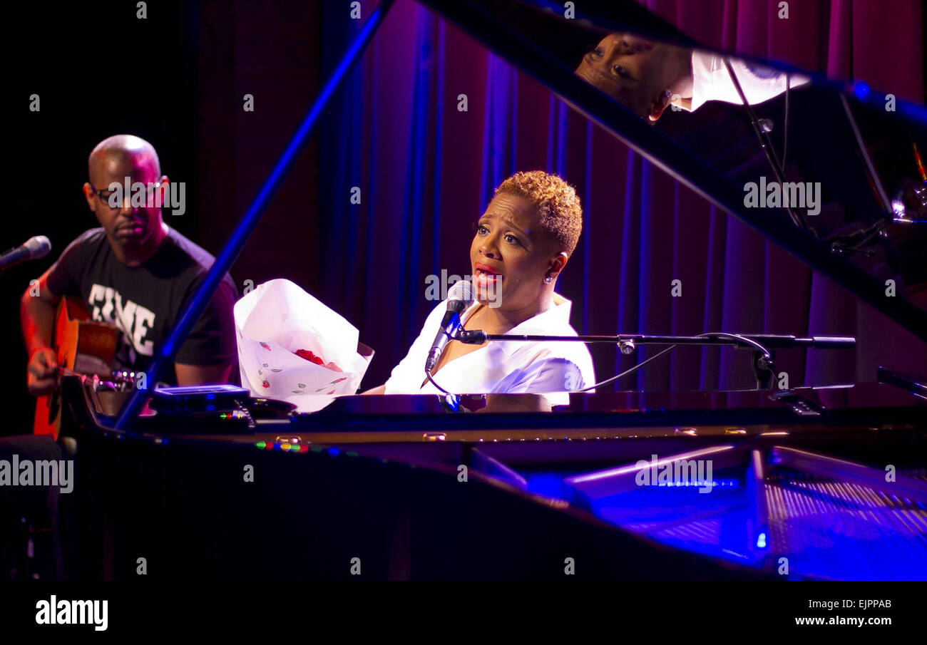 Ny, NY, USA. 30th Mar, 2015. Avery * Sunshine performing at SubCulture ...