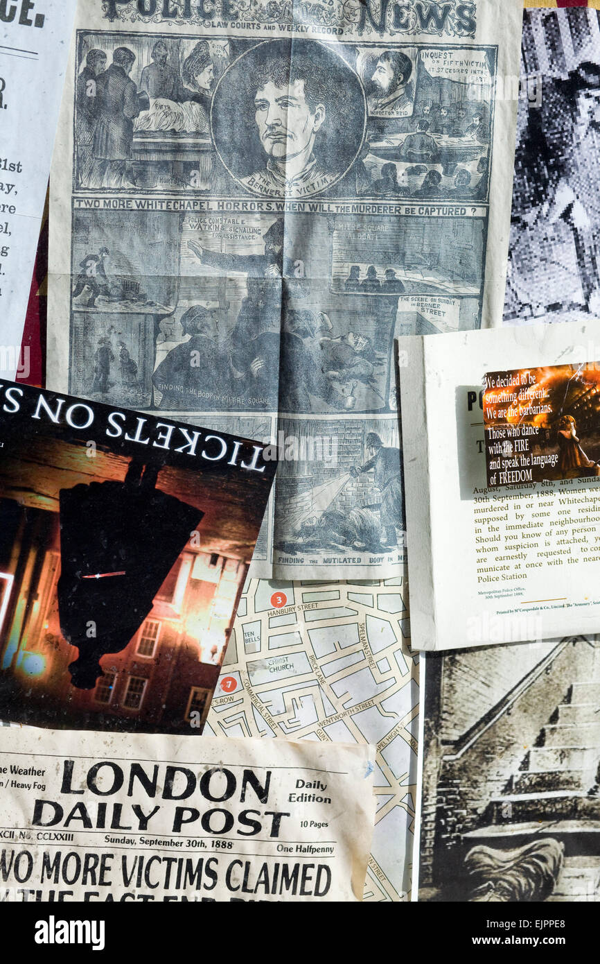 Jack ripper london daily post hi-res stock photography and images - Alamy