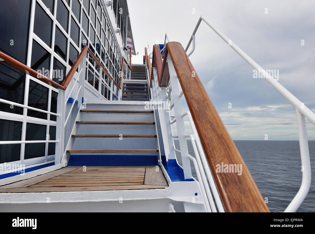 Cruise ship stairs hi-res stock photography and images - Alamy