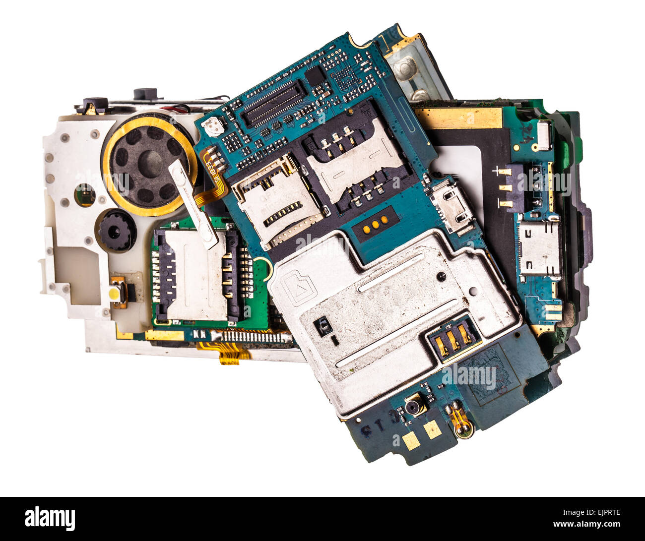 Dismantle mobile phone Cut Out Stock Images & Pictures - Alamy