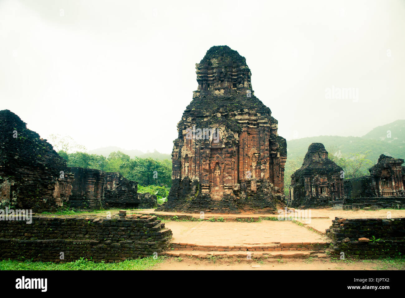 My Son, Ancient Hindu tamples Stock Photo - Alamy
