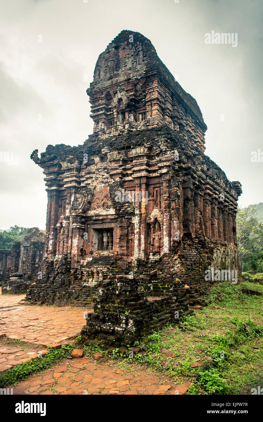 My Son, Ancient Hindu tamples Stock Photo - Alamy
