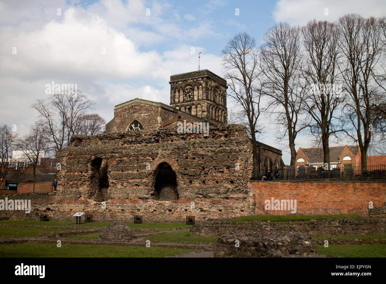 Roman ruins leicester uk hi-res stock photography and images - Alamy