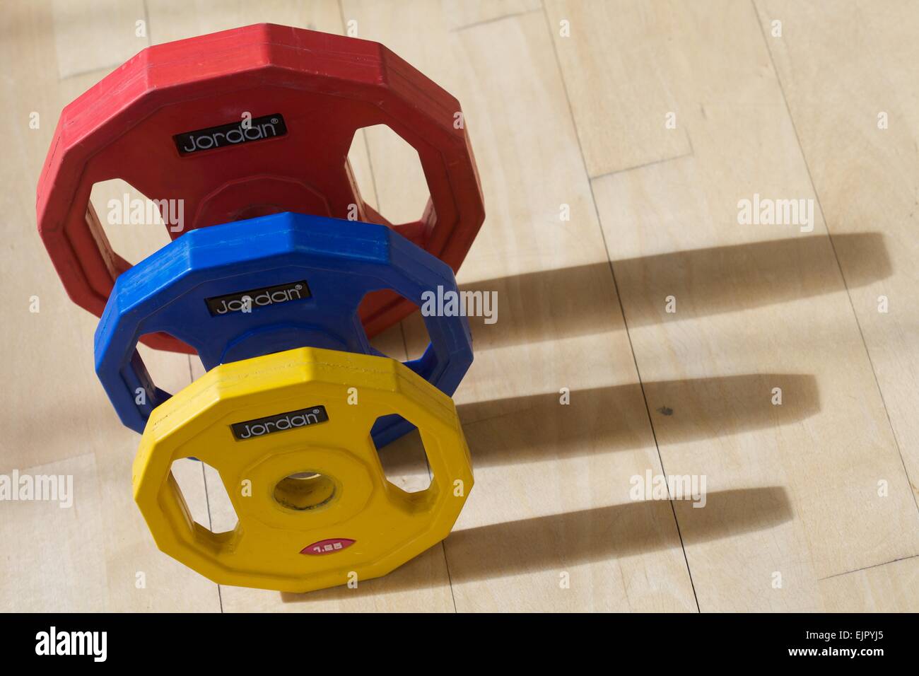 close up shot of gym weights on the floor Stock Photo - Alamy