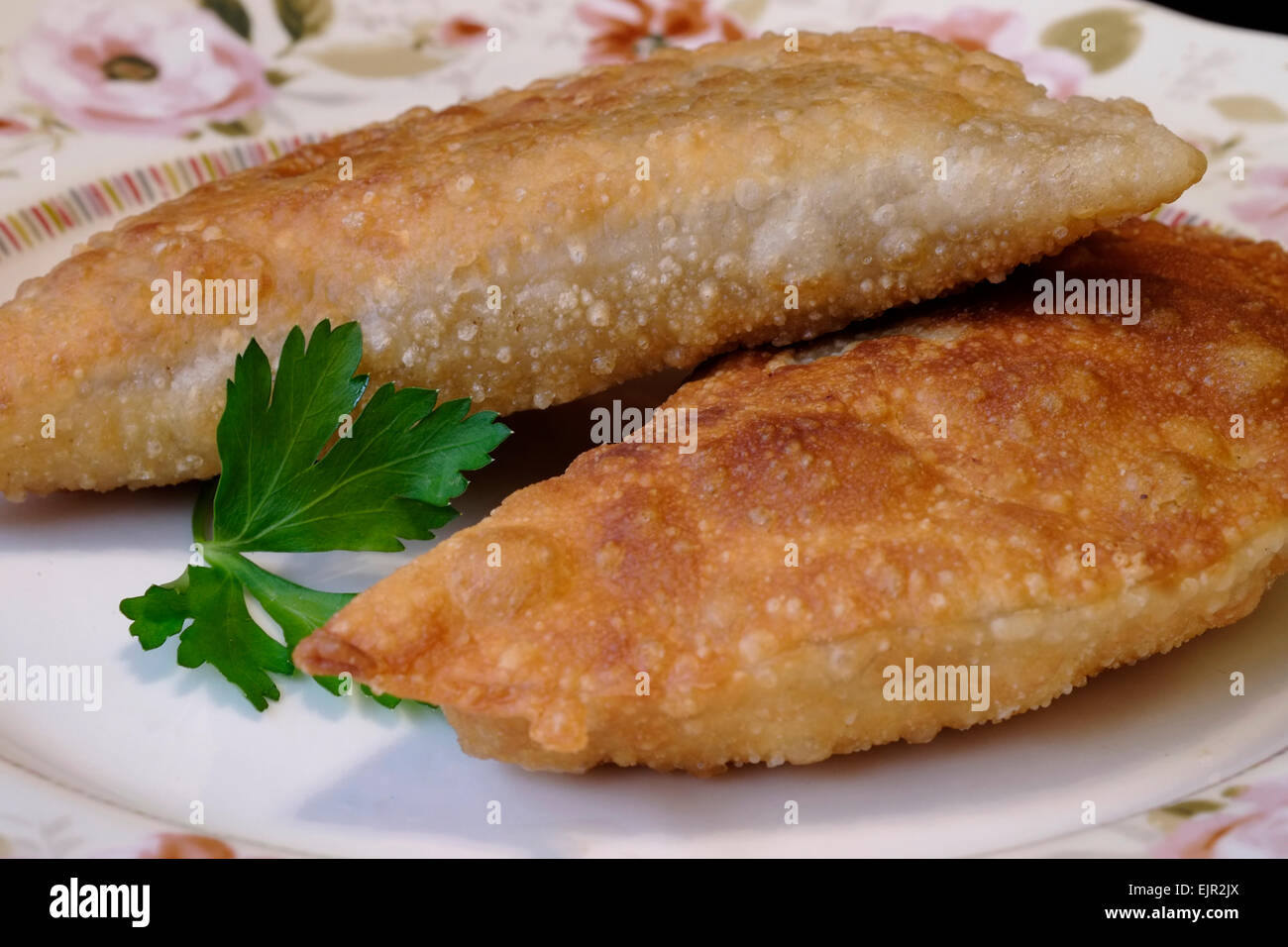 Traditional Lobiani Khachapuri a traditional Georgian dish of bean ...