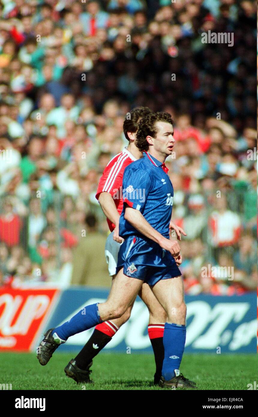 Mike Milliagan. FA Cup. Manchester United 3 v Oldham Athletic 3. 8th ...