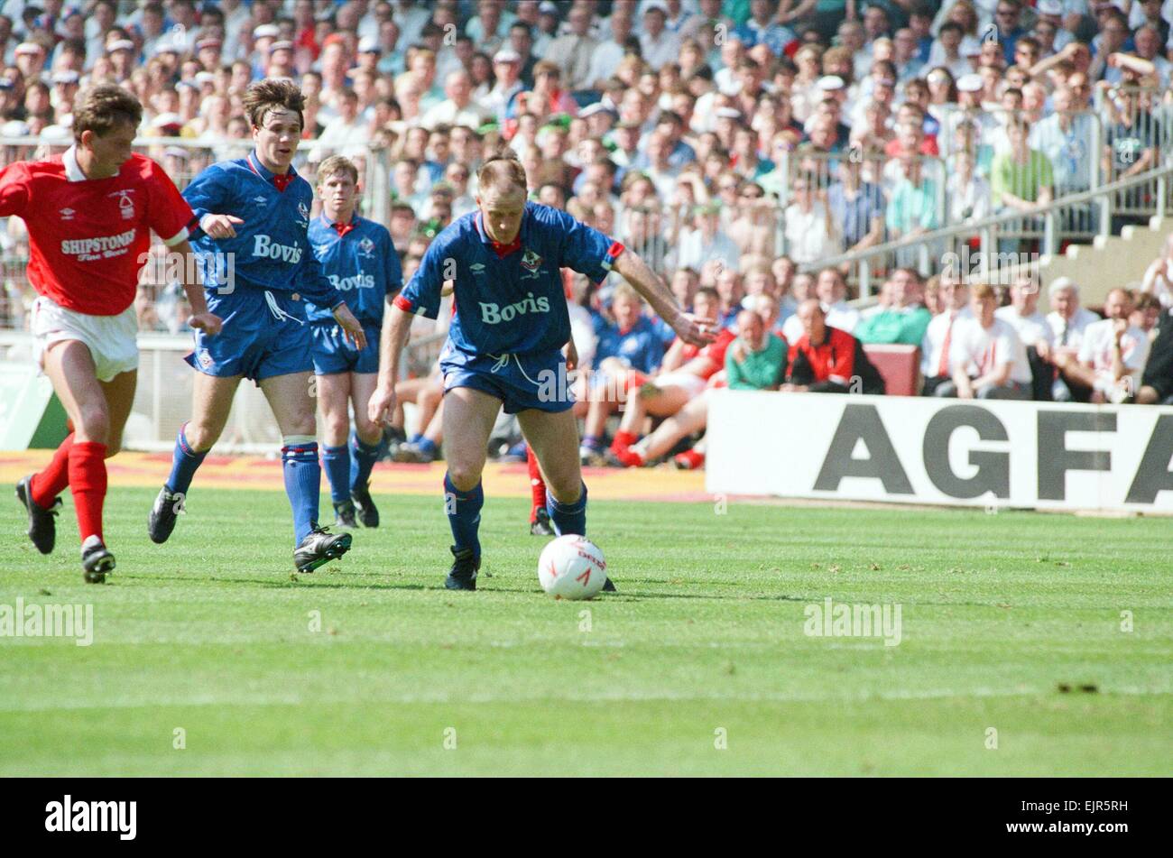 Littlewoods Cup Final. Nottingham Forest 1 v. Oldham Athletic 0. Andy ...