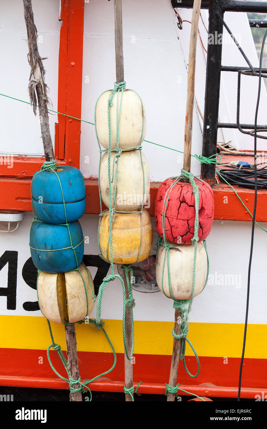 Fishing boat floats hi-res stock photography and images - Alamy