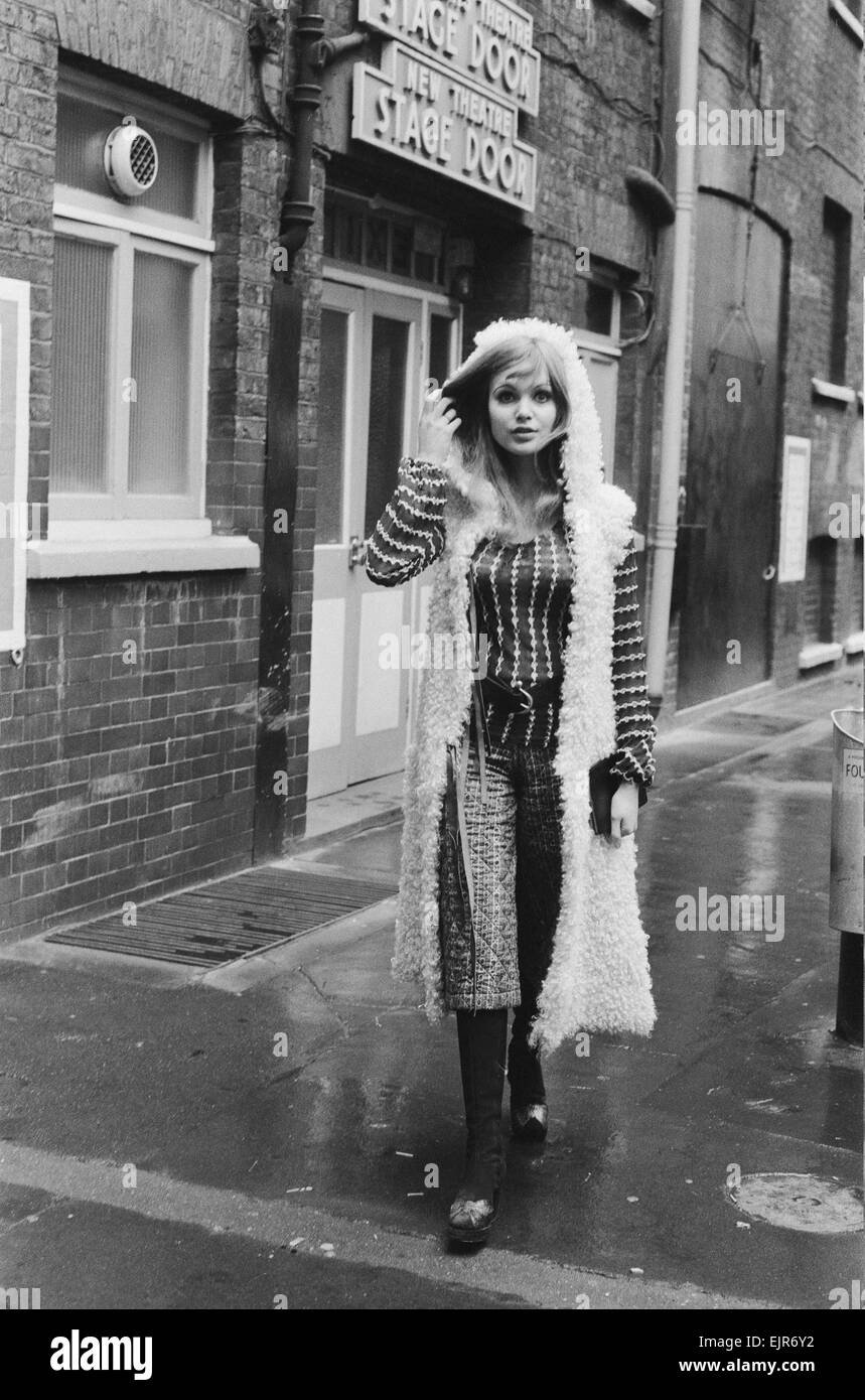 Model and horror film actress Madeline Smith. 17th February 1971 ...