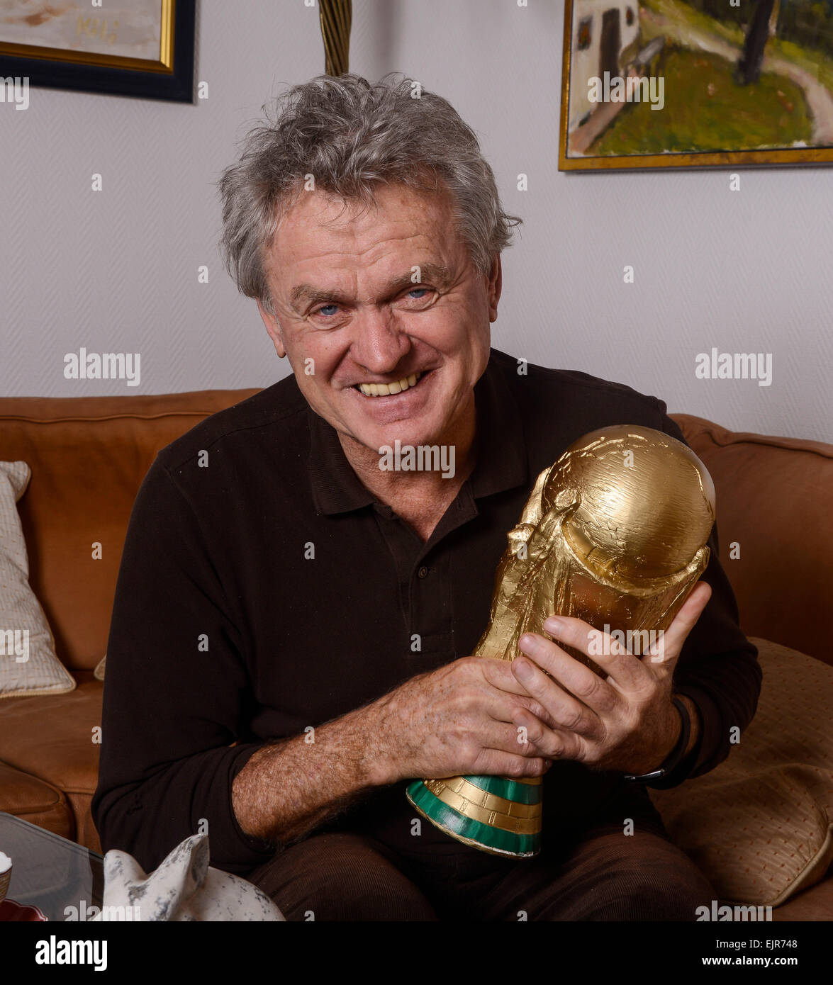 Former German national and FC Bayern Munich keeper Sepp Maier in his ...