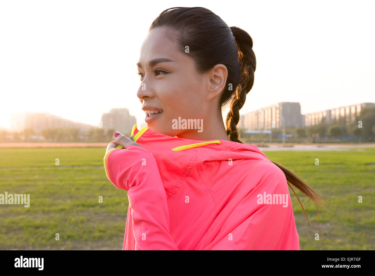 Zipping hi-res stock photography and images - Alamy