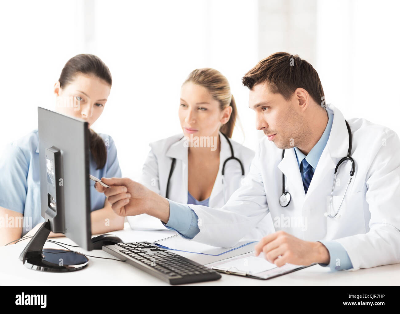 team or group of doctors working Stock Photo - Alamy