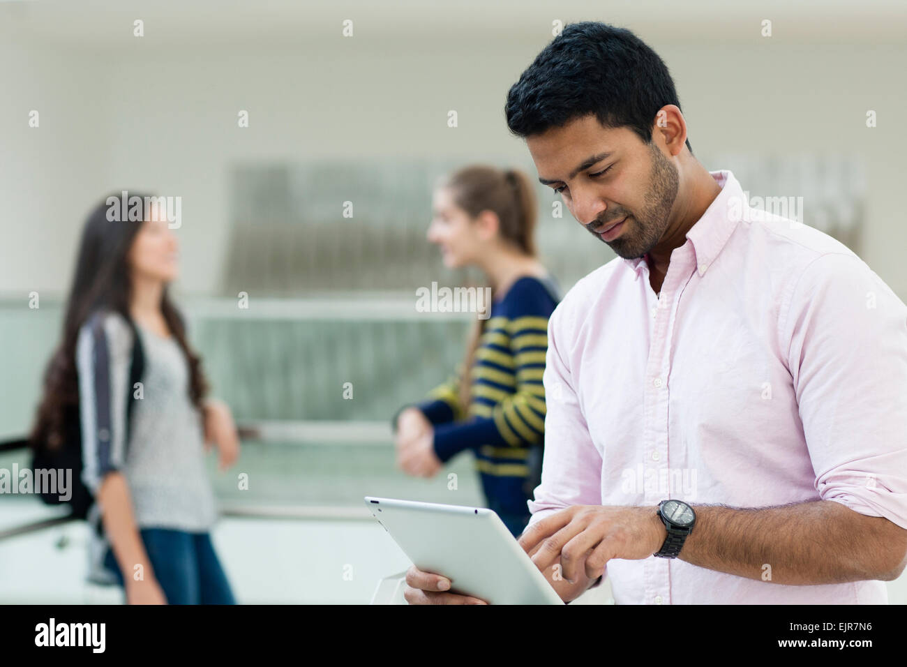 Student tablet on color hi-res stock photography and images - Alamy