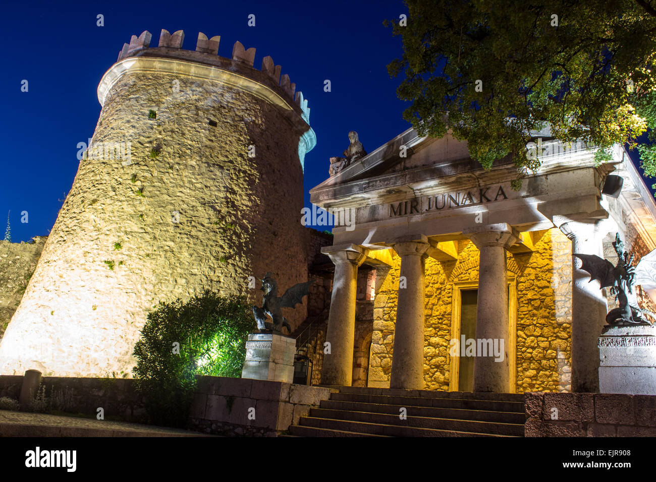 Tower of trsat castle in rijeka hi-res stock photography and images - Alamy