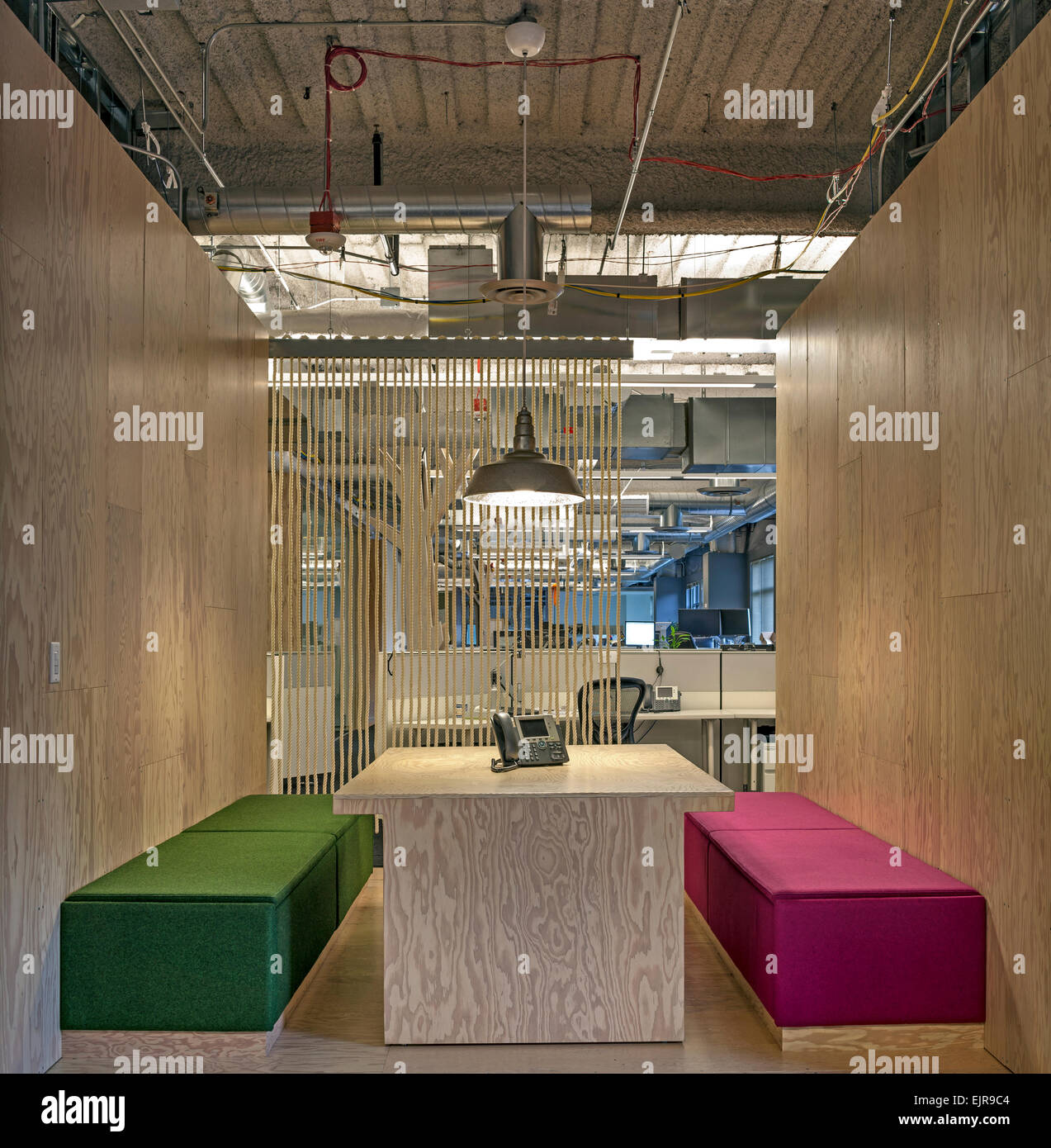 Modern architecture of office conference room Stock Photo - Alamy