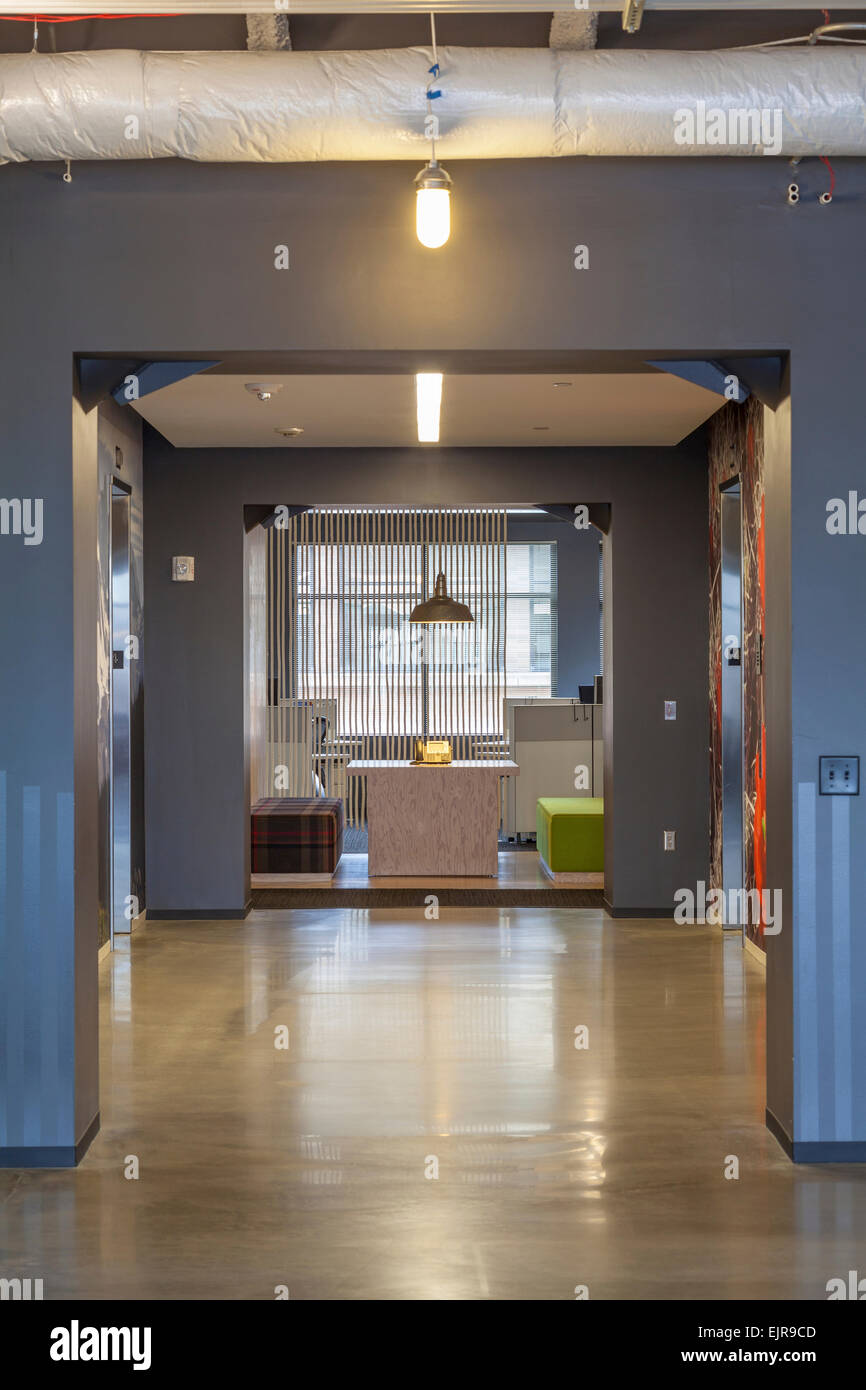 Modern architecture in office hallway Stock Photo - Alamy Modern architecture in office hallway Stock Photo - Alamy