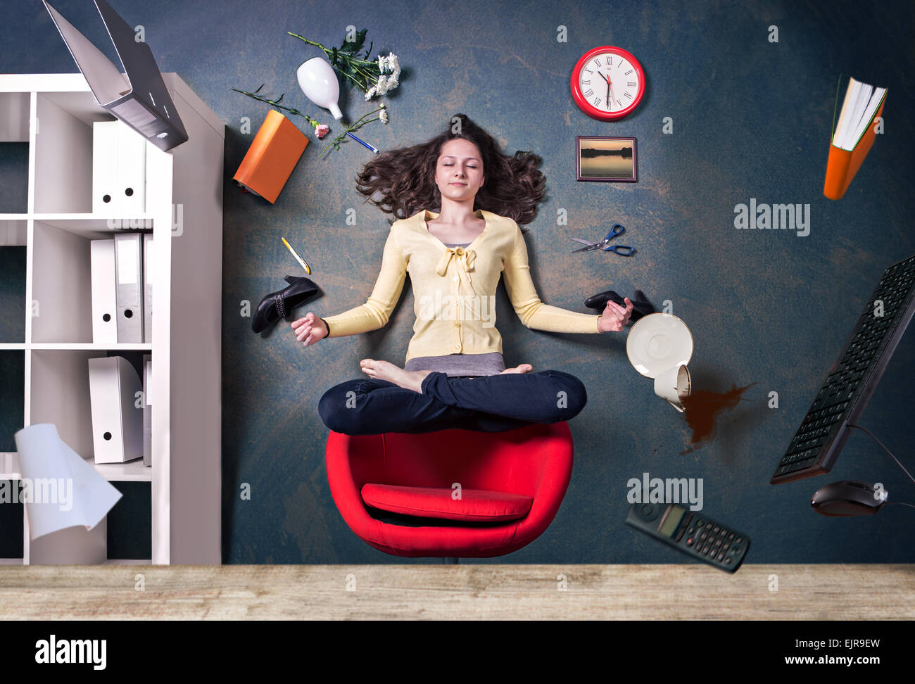 Levitating girl hi-res stock photography and images - Alamy