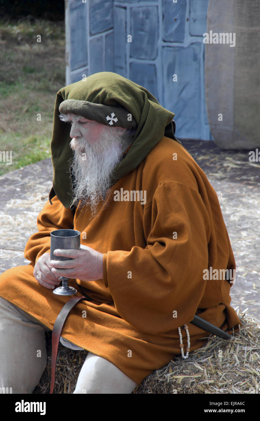 Medieval Story Teller, Herstmonceux Castle, Sussex Stock Photo - Alamy