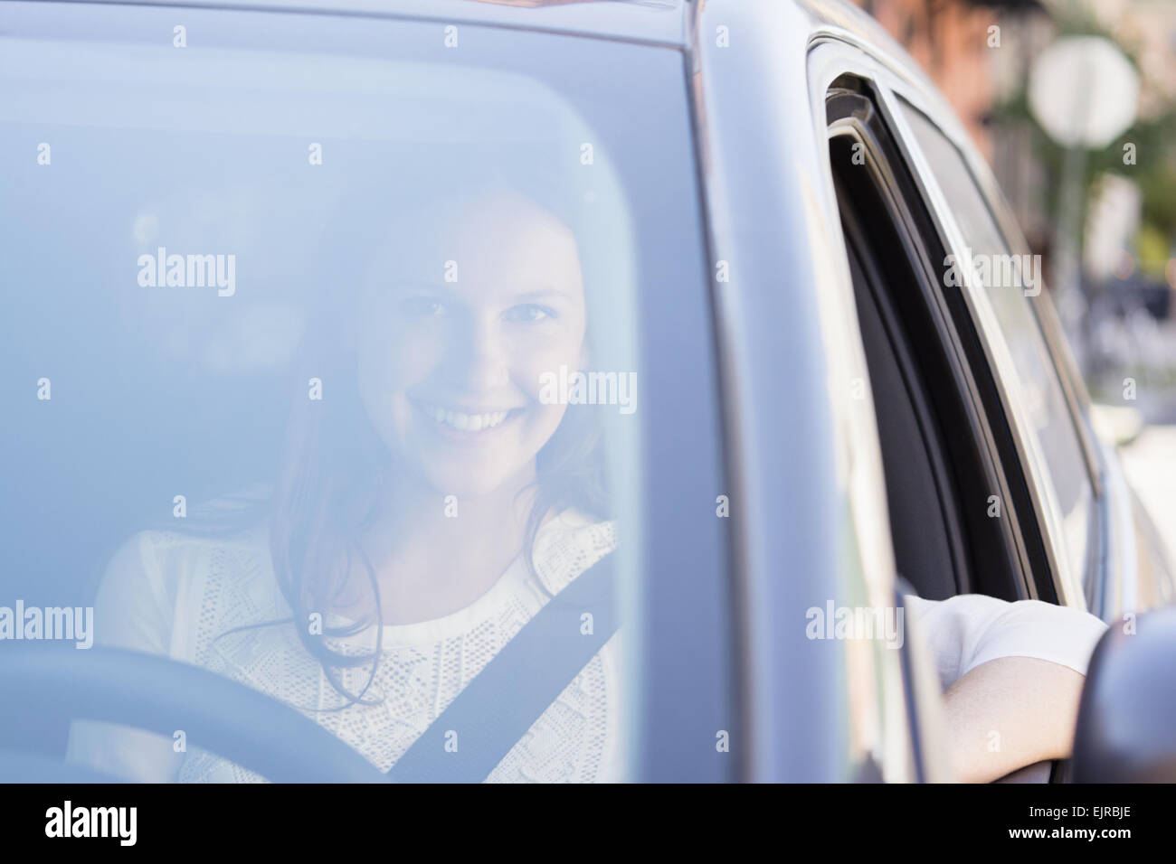 Smiling car hi-res stock photography and images - Alamy