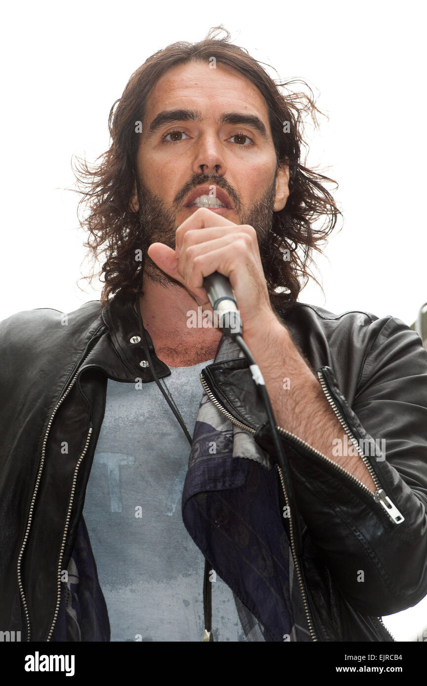 Russell Brand will be speaking at the Fire Brigades Union’s “Ring of ...