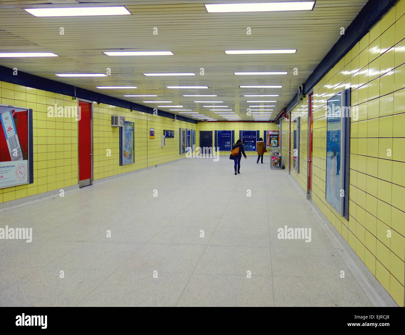 View of a Toronto subway station in Toronto, Canada Stock Photo - Alamy