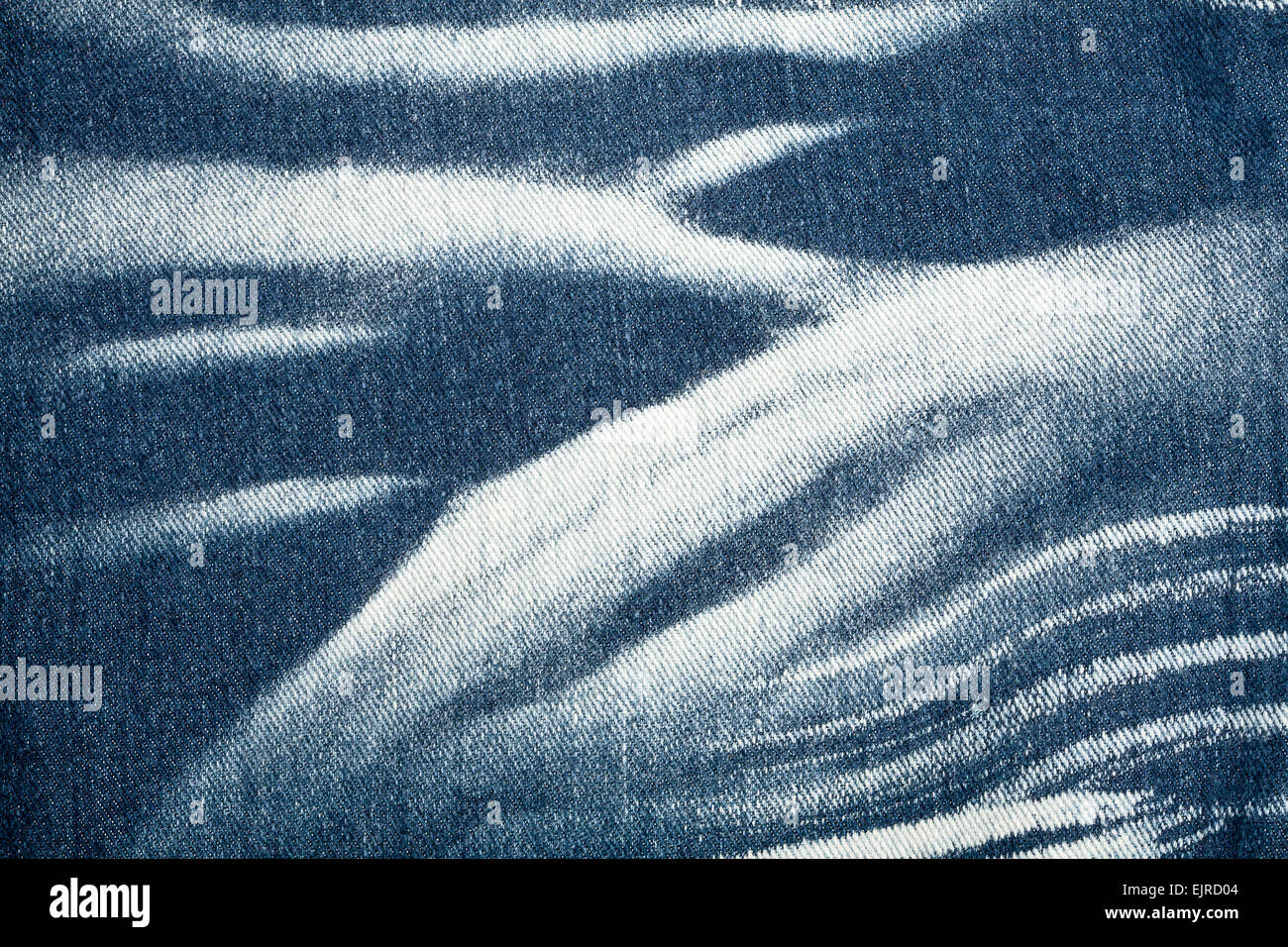 Worn striped denim jeans texture Stock Photo - Alamy